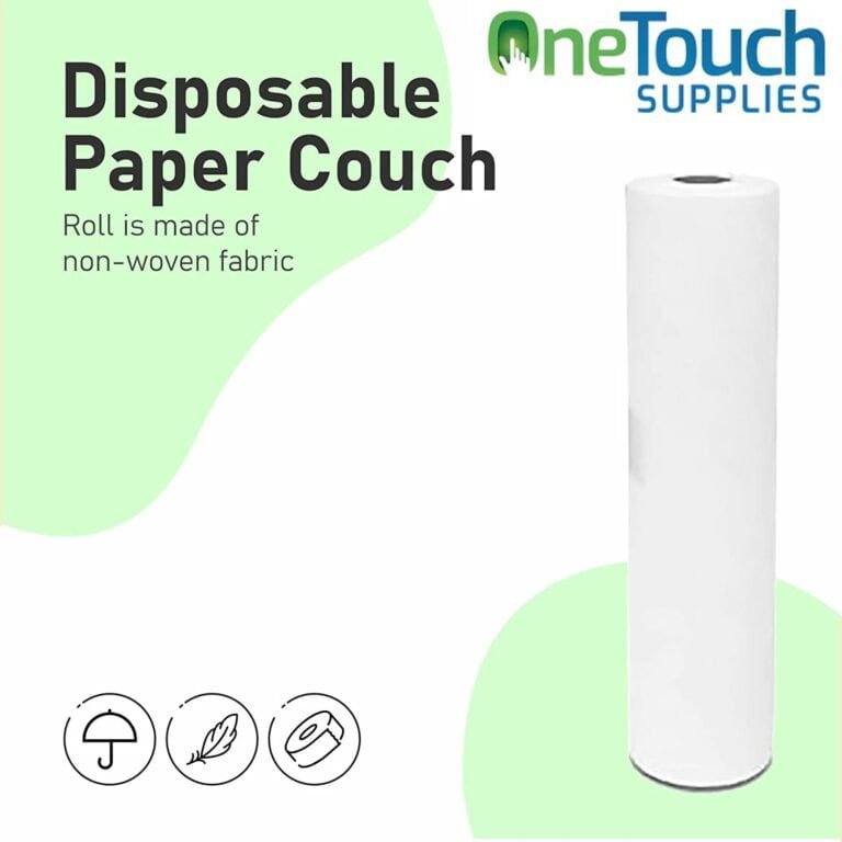 White Couch Paper Roll (Pack of 12) | High Quality & Durable