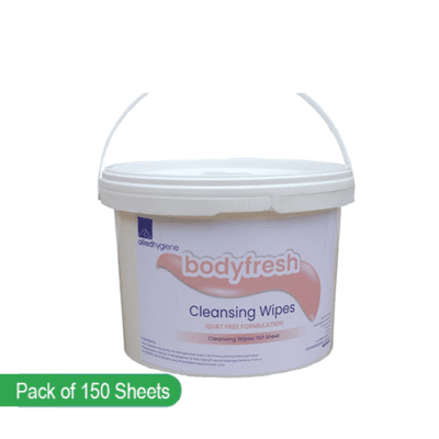 Bodyfresh Patient Wipes - Pack of 150 - One Touch Supplies